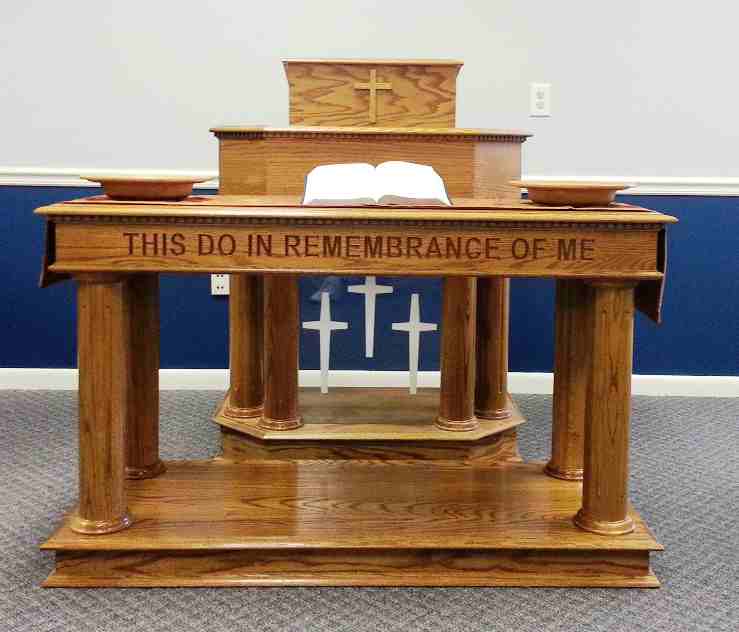 Getting preachy (not really) about the pulpit | over and around the rainbow